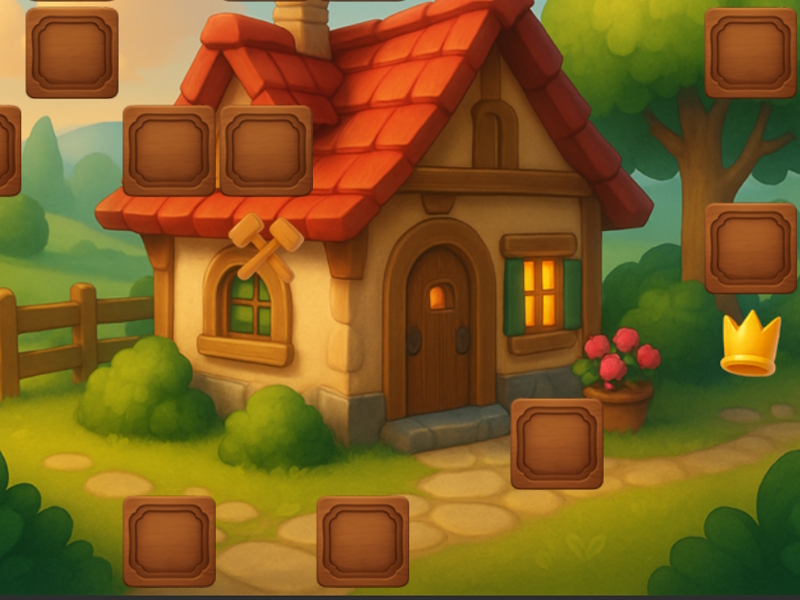 Charming Cottage Match 🕹️ Play online on SGameS