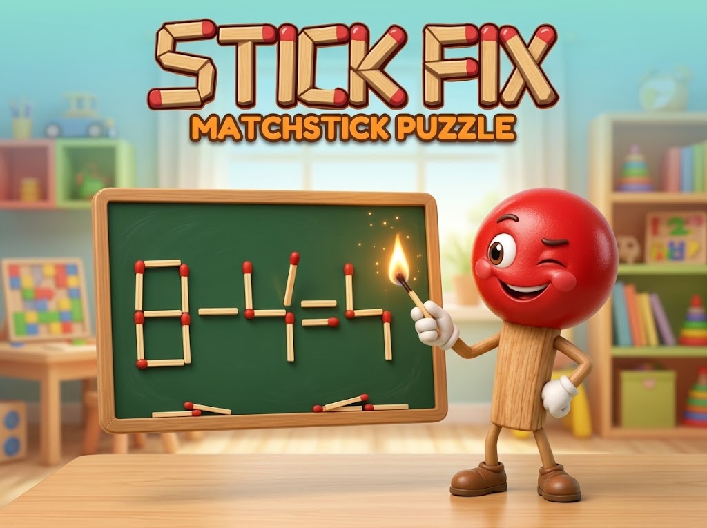 Stick Fix: Matchstick Puzzle — speel gratis online | SGameS