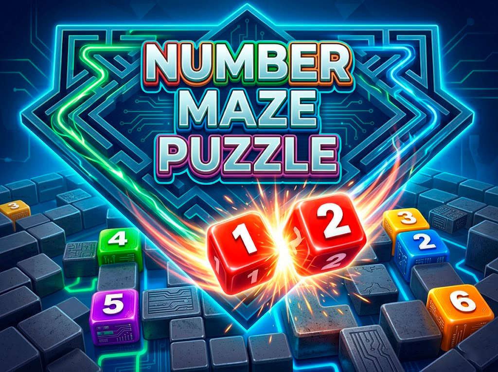 Number Maze Puzzle 🕹️ Играјте онлајн на SGameS