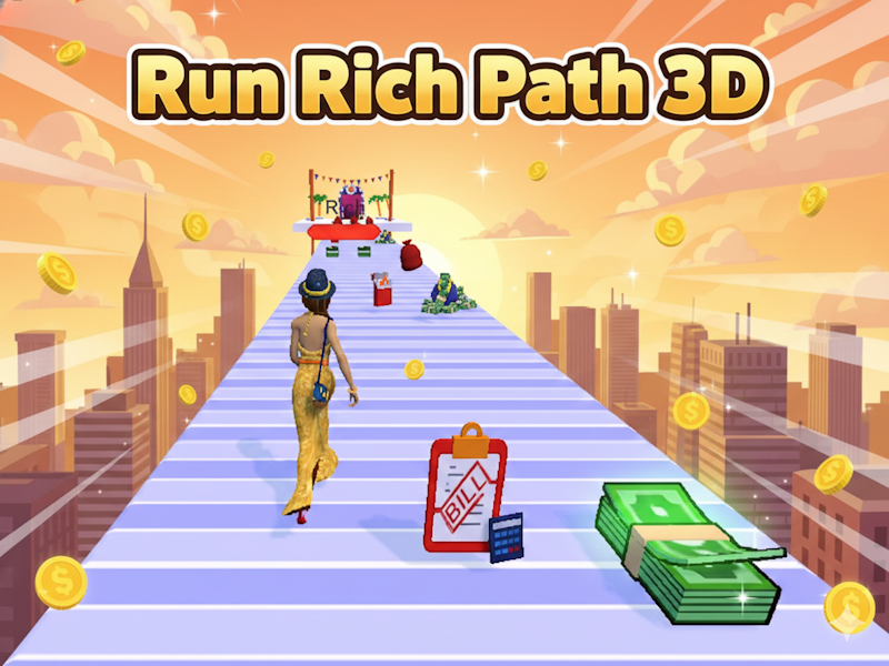 Run Rich Path 3D 🕹️ Play online on SGameS