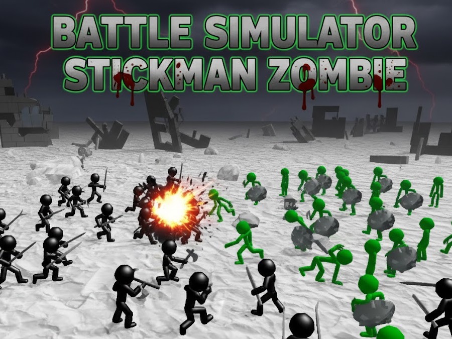 Battle Simulator Stickman Zombie — Play Free Online on SGameS