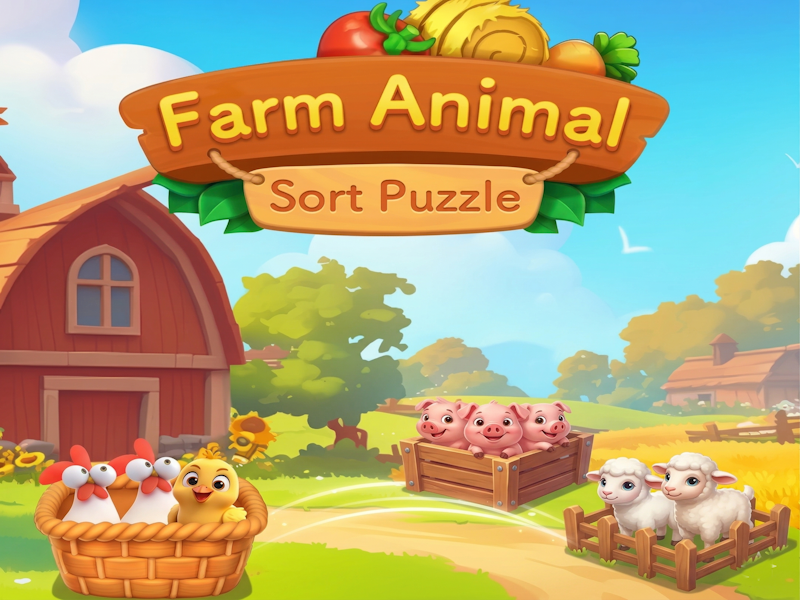 Farm Animal Sort Puzzle — Play Free Online on SGameS