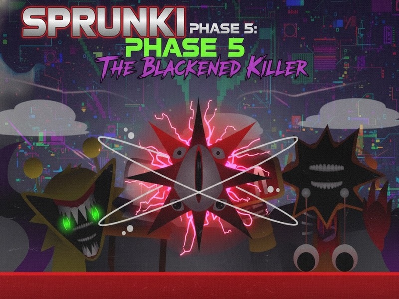Sprunki Phase 5: The Blackened Killer 🕹️ Play online on SGameS