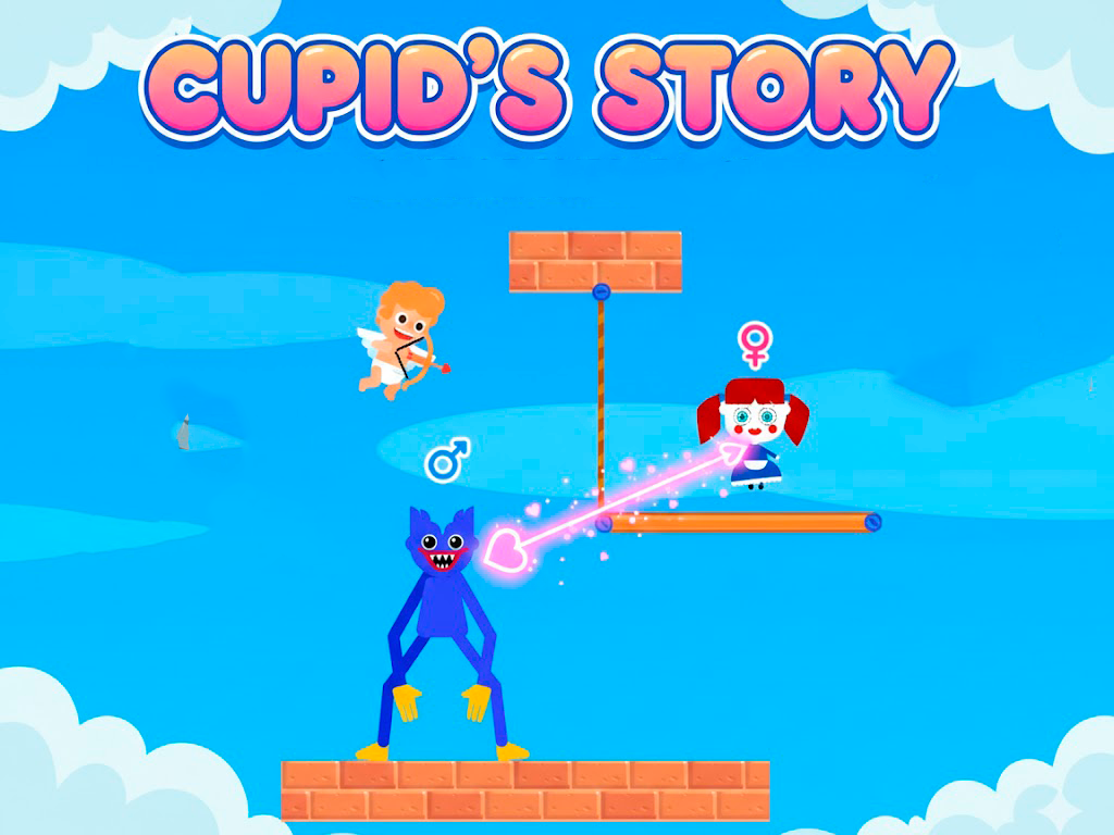 Cupid's Story: Love Archer Bow 🕹️ Play online on SGameS