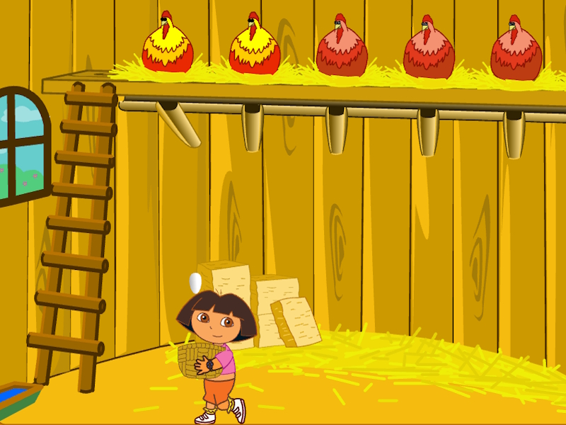 Dora The explorer Saves the Farm 🕹️ Play online on SGameS