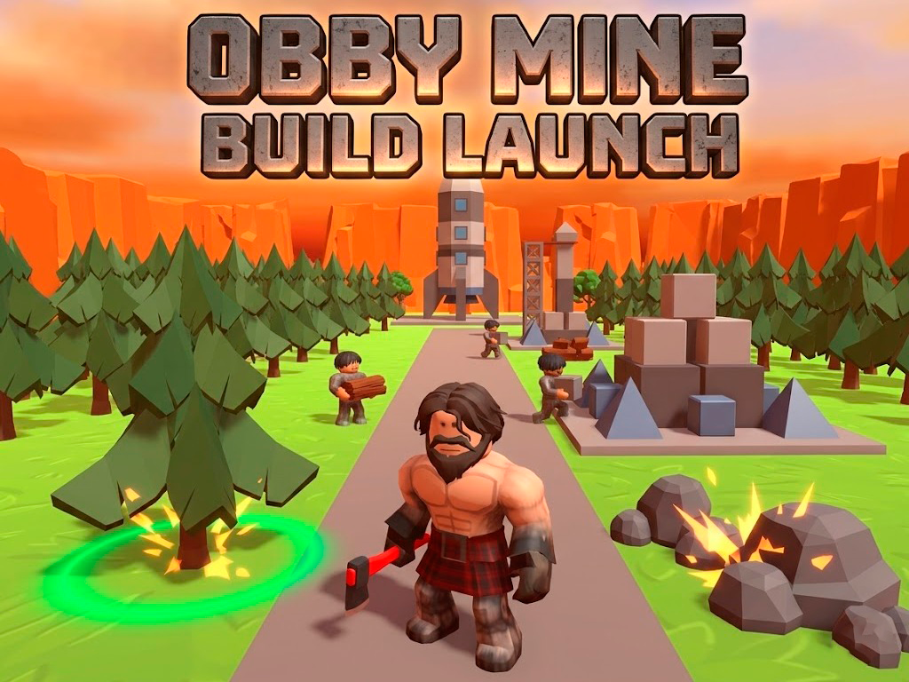Obby Mine Build Launch — Play Free Online on SGameS