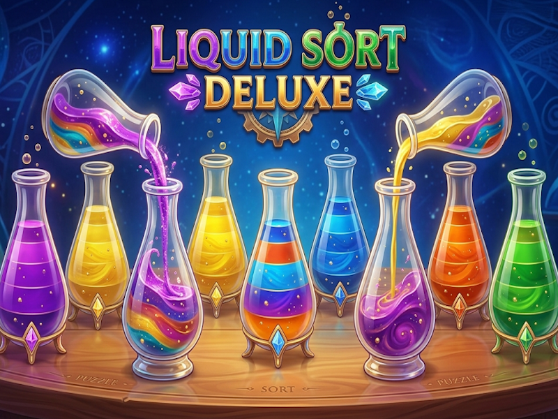 Liquid Sort Deluxe — Play Free Online on SGameS
