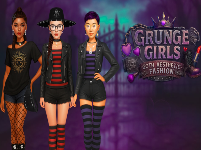 Grunge Girls Goth Aesthetic Fashion — Play Free Online on SGameS