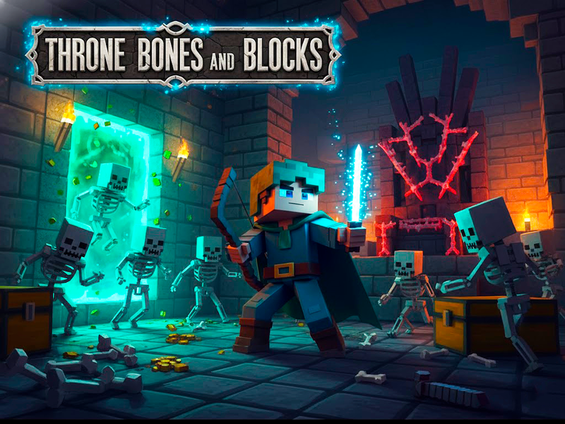 Throne Bones And Blocks 🕹️ Play online on SGameS