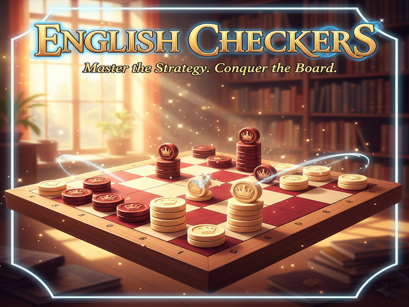 English Checkers 🕹️ Play online on SGameS