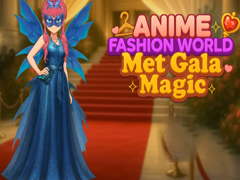 Anime Fashion World Met Gala Magic — Play Free Online on SGameS