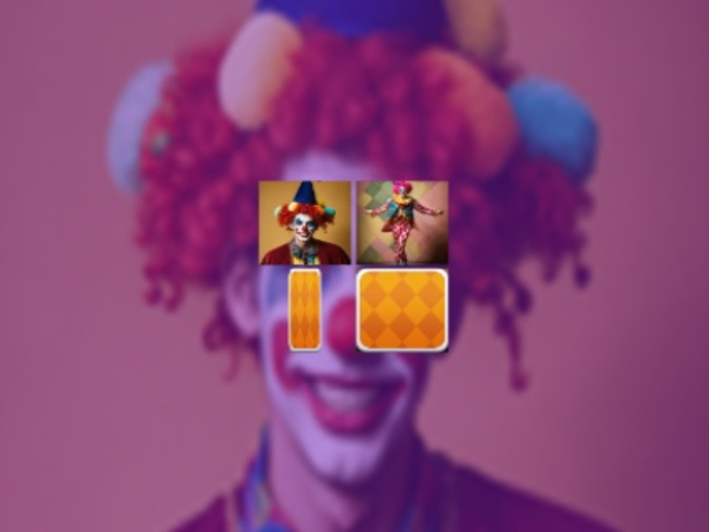 Clown Memory Match — Play Free Online on SGameS