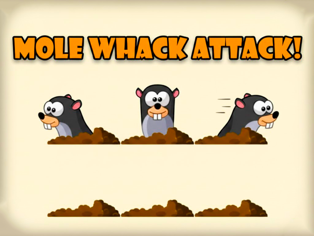 Mole Whack Attack — Free Online Game | SGameS