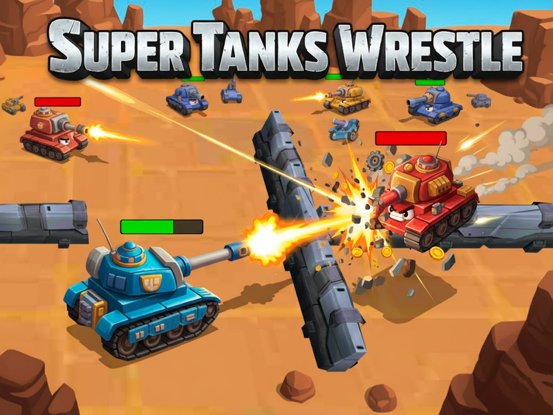 Super Tanks Wrestle — Play Free Online on SGameS