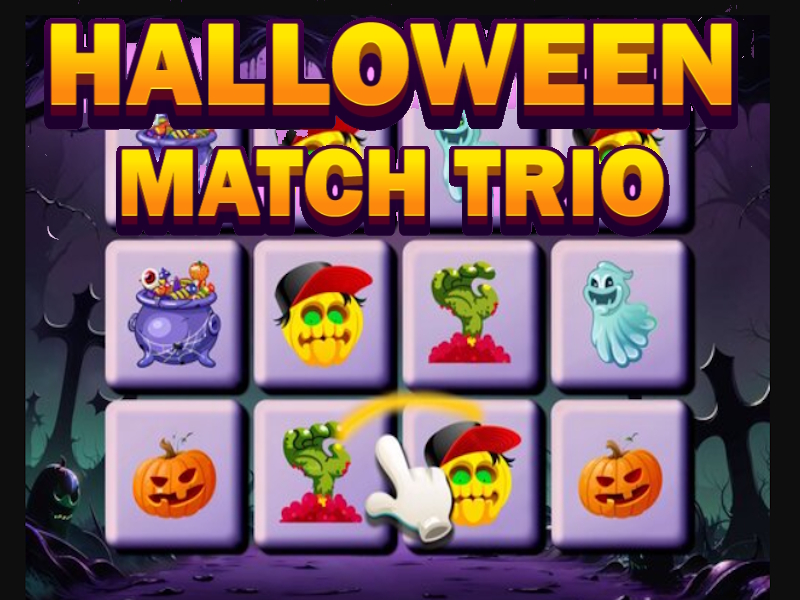 Halloween Match Trio 🕹️ Play online on SGameS