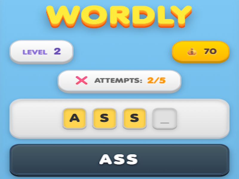 WORDLY — Play Free Online on SGameS