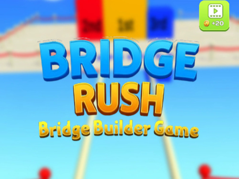 Bridge Rush Bridge Builder Game 🕹️ Play online on SGameS