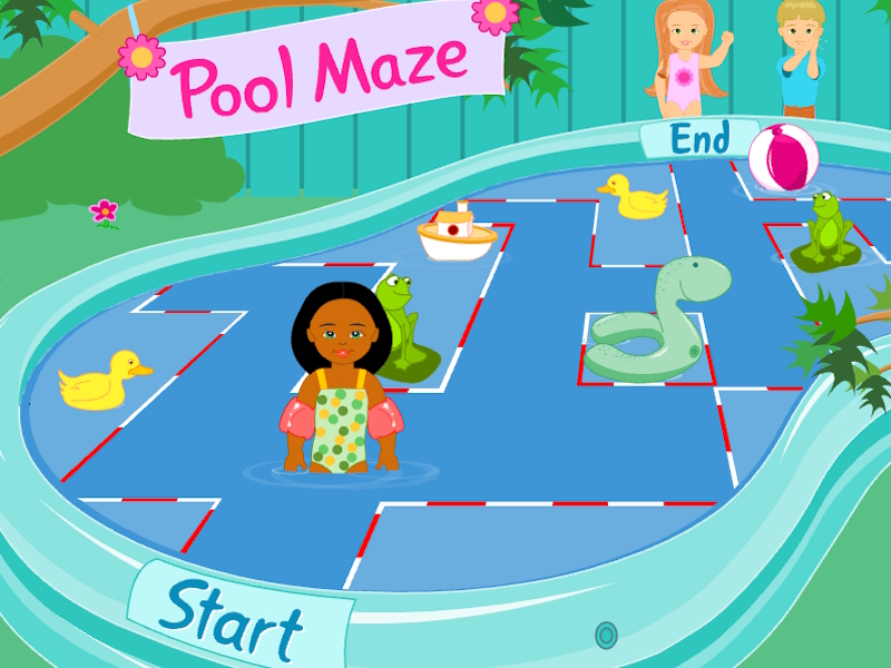 Kelly Club: Pool Maze 🕹️ Play online on SGameS