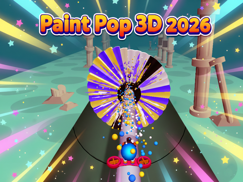 Paint Pop 3D 2026 🕹️ Play online on SGameS
