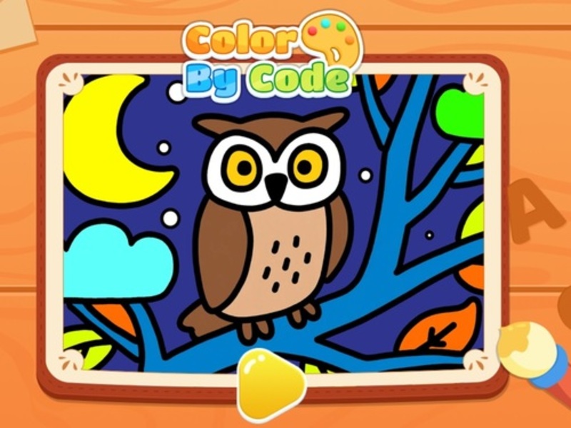 Color By Code: Night Owl 🕹️ Play online on SGameS