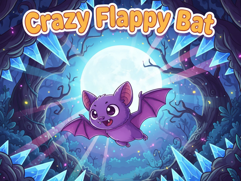 Crazy Flappy Bat 🕹️ Play online on SGameS