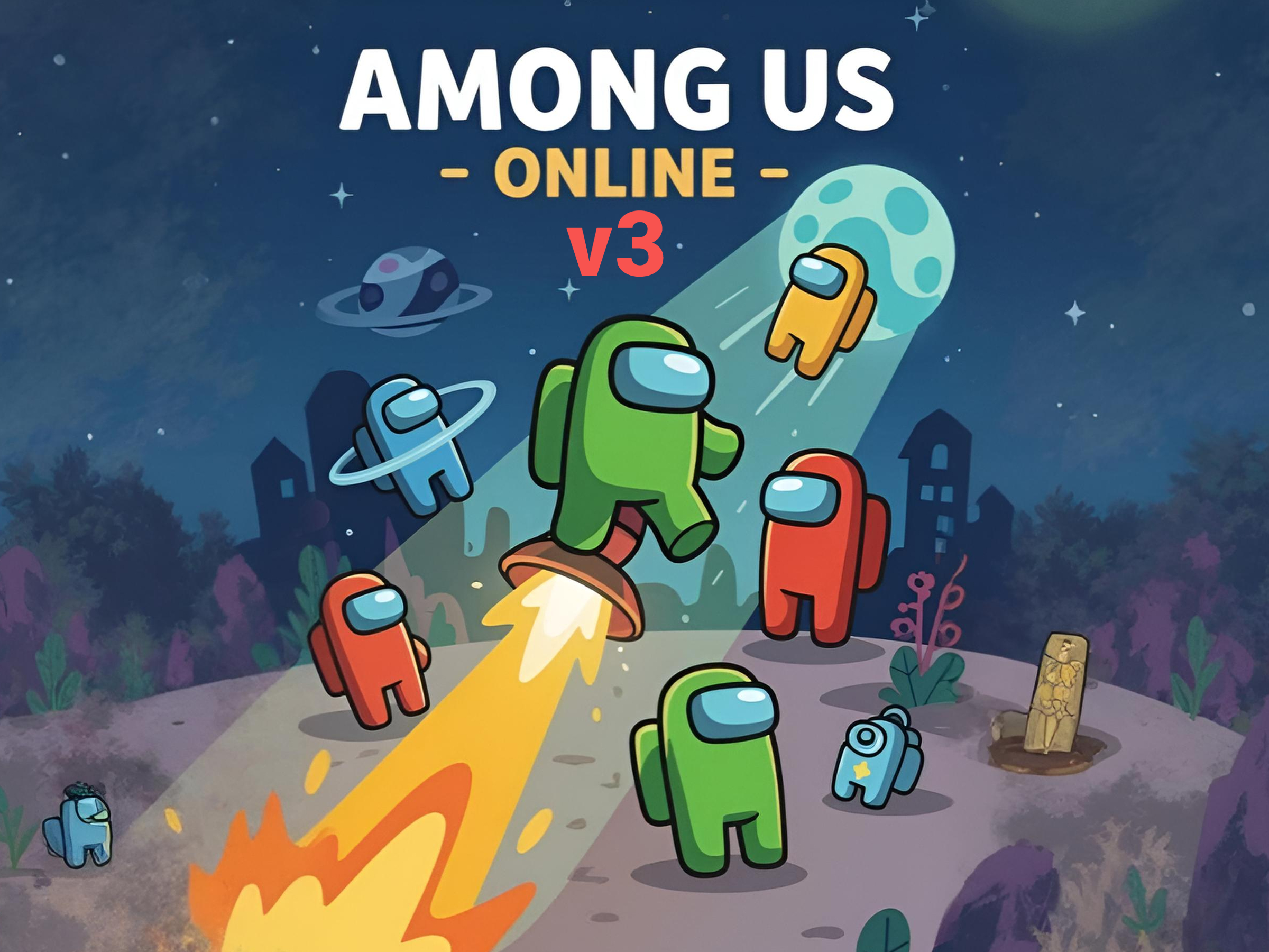 Among Us Online v3 — Play Free Online on SGameS