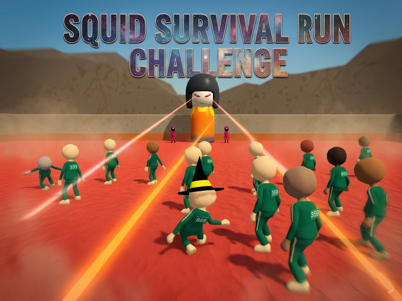 Squid Survival Run Challenge — Play Free Online on SGameS