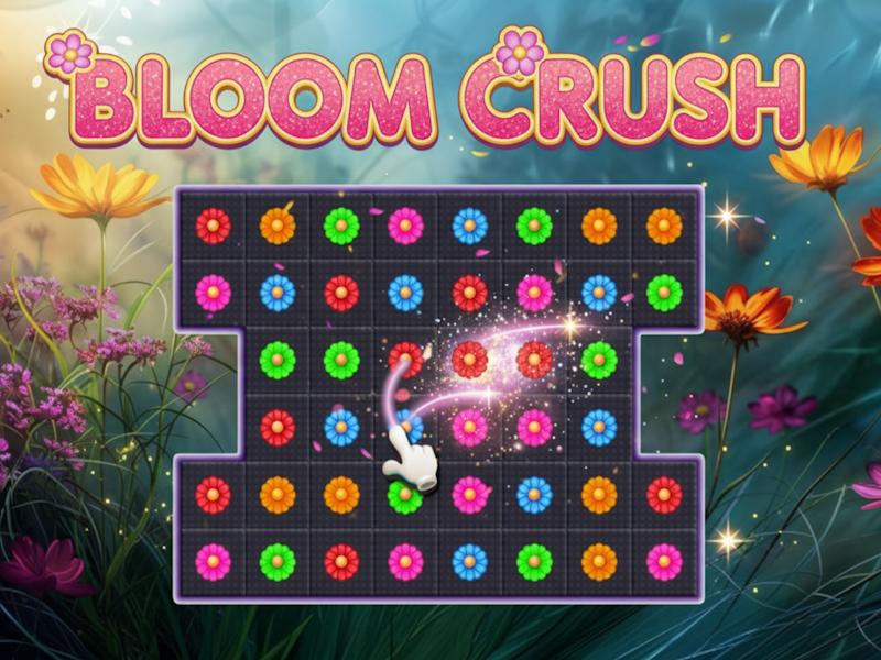 Bloom Crush — Play Free Online on SGameS