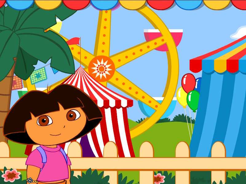Dora The explorer Dora's Carnival Adventure 🕹️ Play online on SGameS