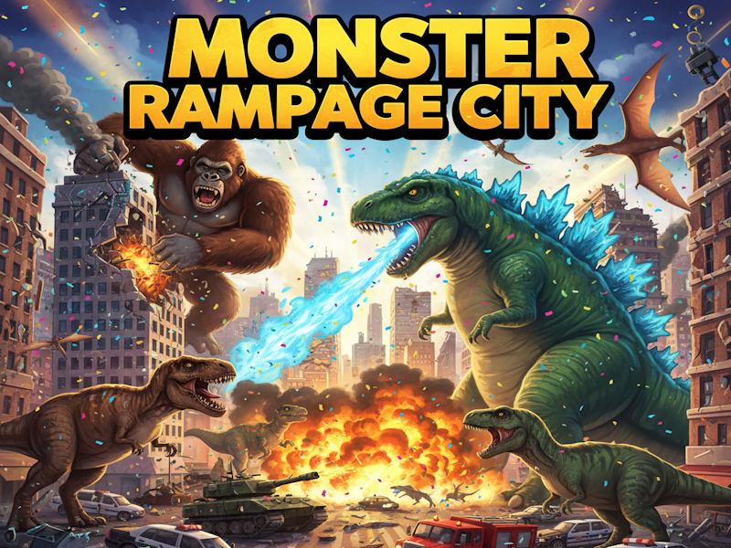 Monster Rampage City — Play Free Online on SGameS