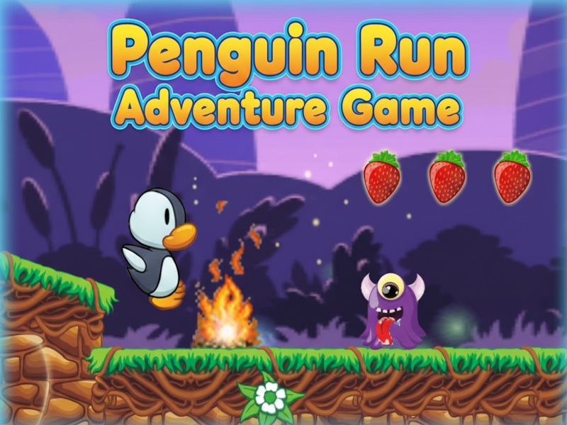 Penguin Run Adventure Game — Play Free Online on SGameS