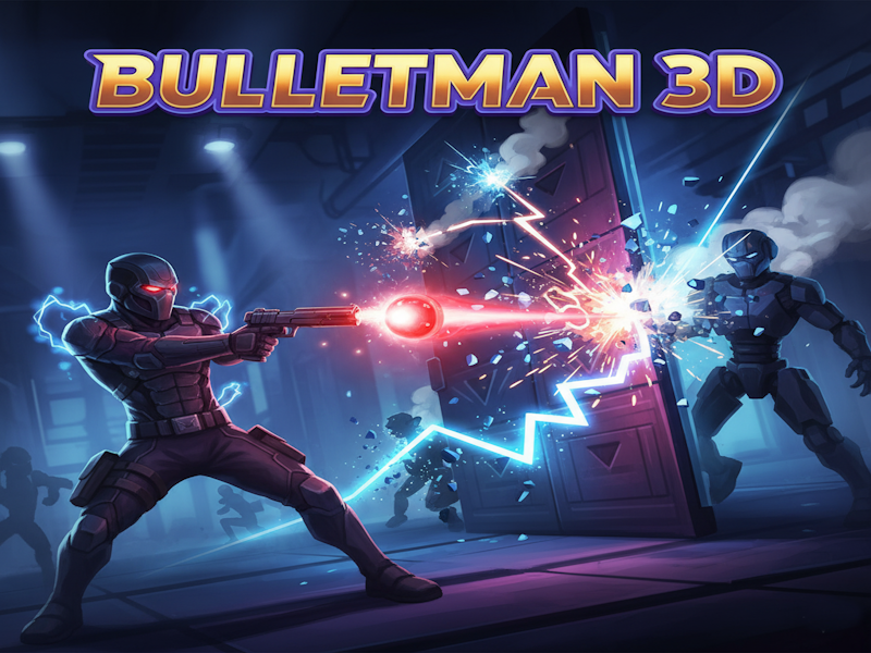 BulletMan 3D 🕹️ Play online on SGameS