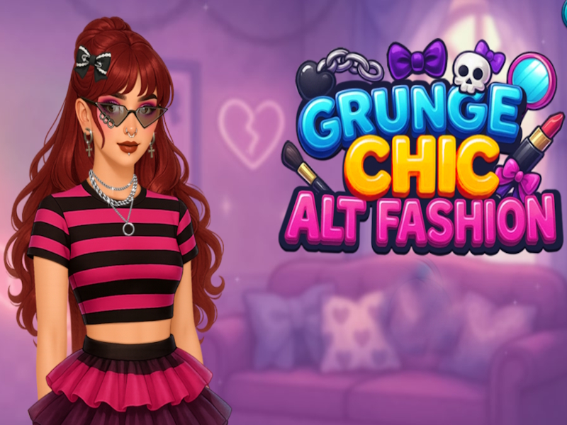 Grunge Chic Alt Fashion 🕹️ Play online on SGameS
