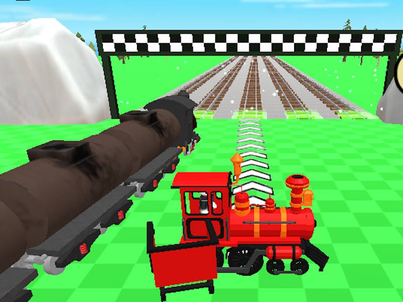 Obby: Training on the Train 🕹️ Play online on SGameS