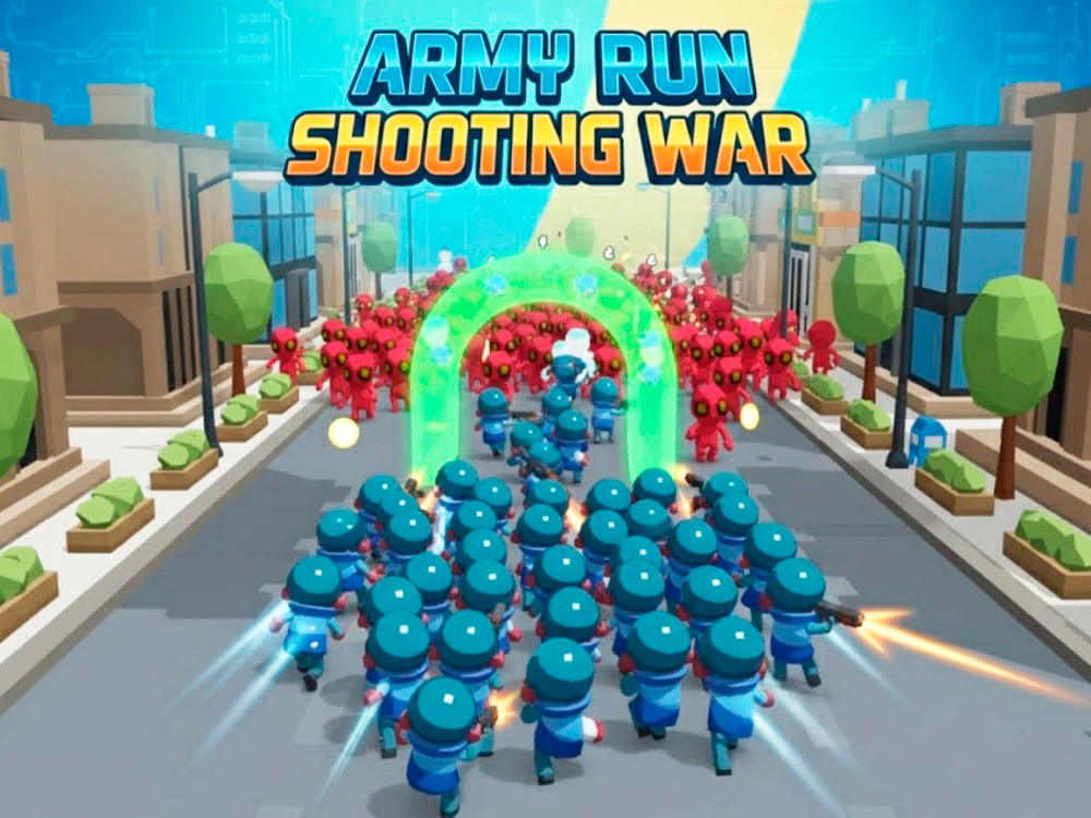 Army Run Shooting War 🕹️ Play online on SGameS