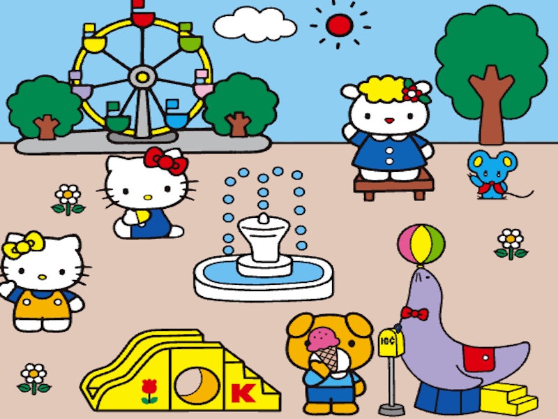 Hello Kitty: Scene Creator 🕹️ Play online on SGameS