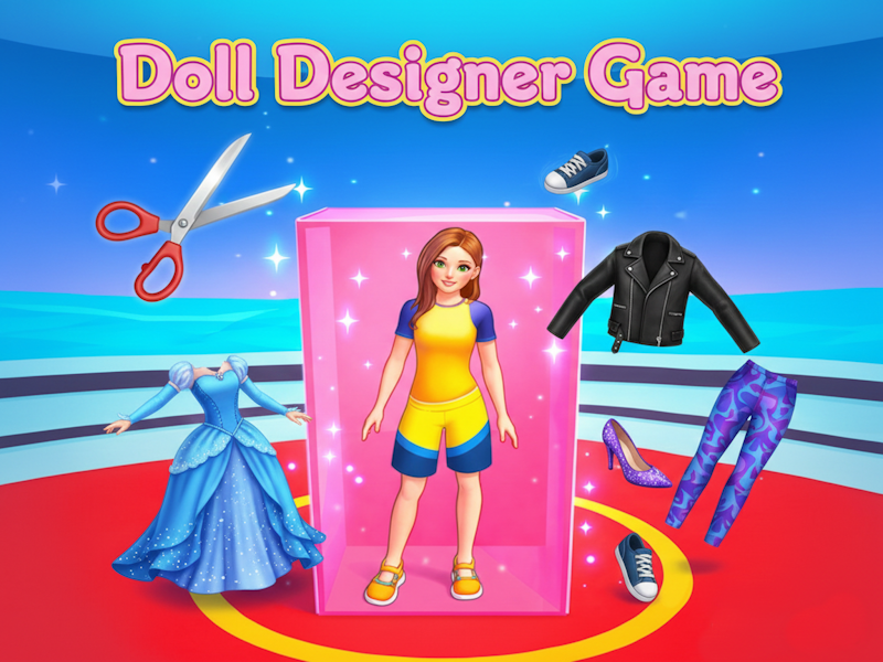 Doll Designer Game — Free Online Game | SGameS