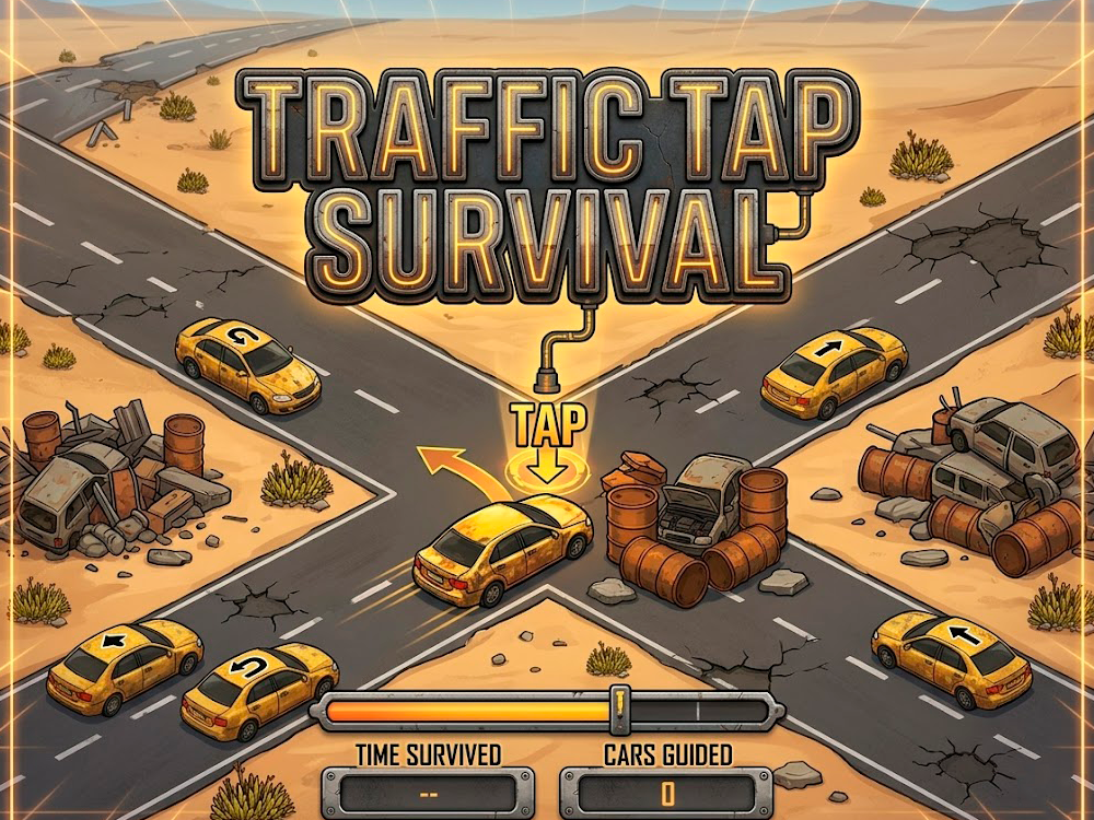 Traffic Tap Survival 🕹️ Play online on SGameS