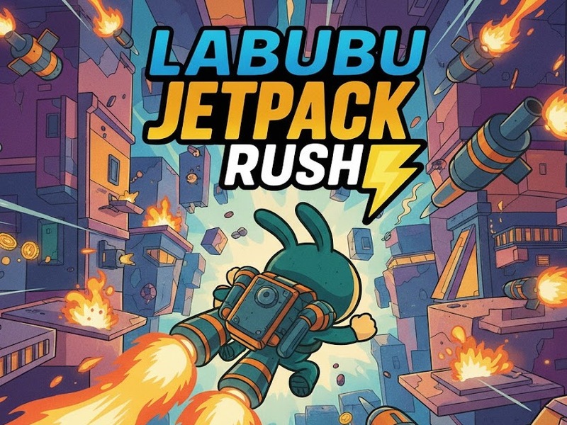Labubu Jetpack Rush 🕹️ Play online on SGameS