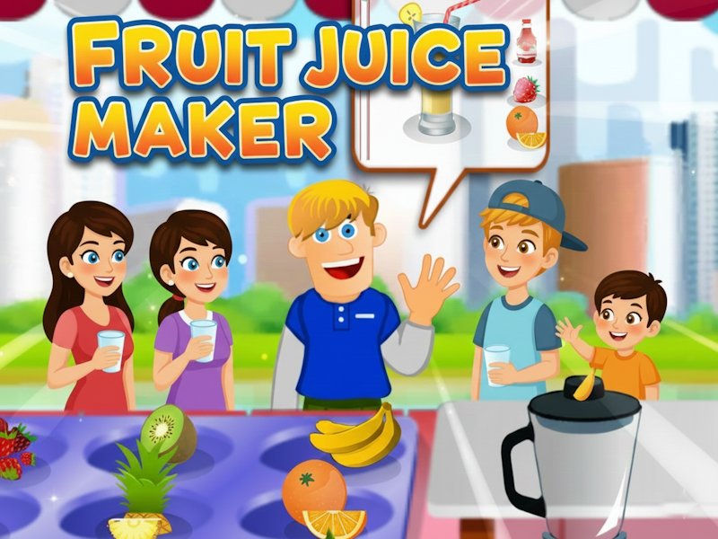 Fruit Juice Maker 🕹️ Play online on SGameS