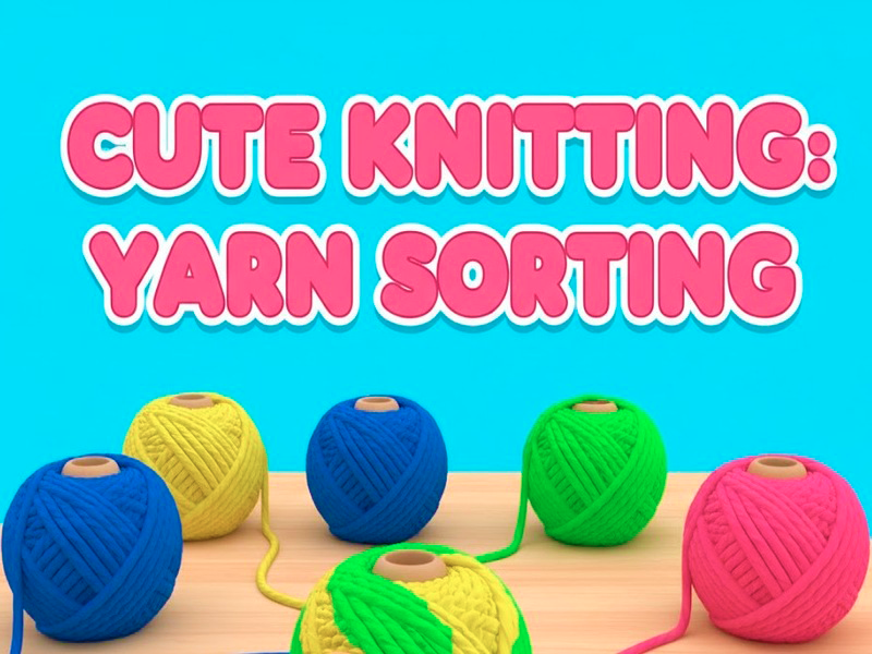 Cute Knitting: Yarn Sorting 🕹️ Play online on SGameS