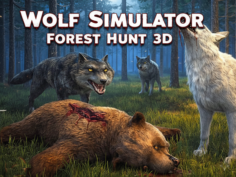 Wolf Simulator Forest Hunt 3D 🕹️ Play online on SGameS