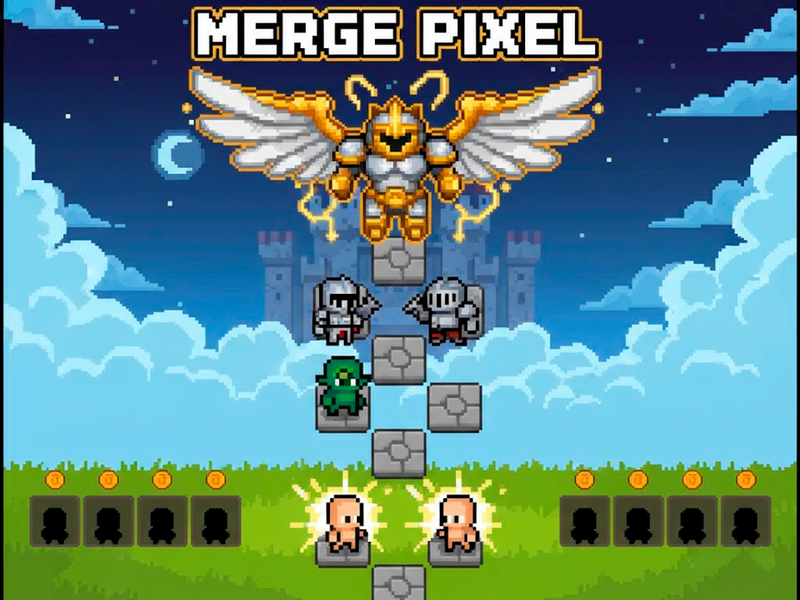 Merge Pixel 🕹️ Play online on SGameS