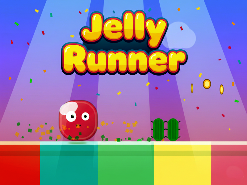 Jelly runner 🕹️ Play online on SGameS