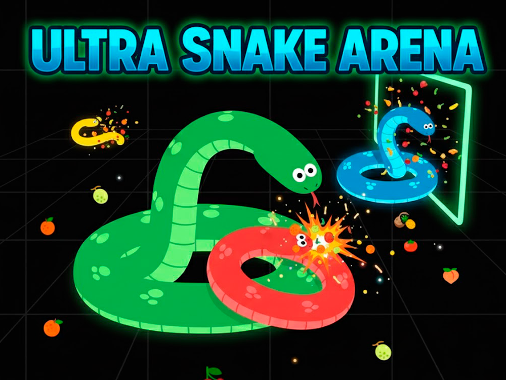 Ultra Snake Arena 🕹️ Play online on SGameS
