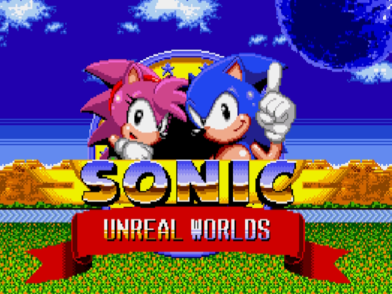 Sonic Unreal Worlds 🕹️ Play online on SGameS