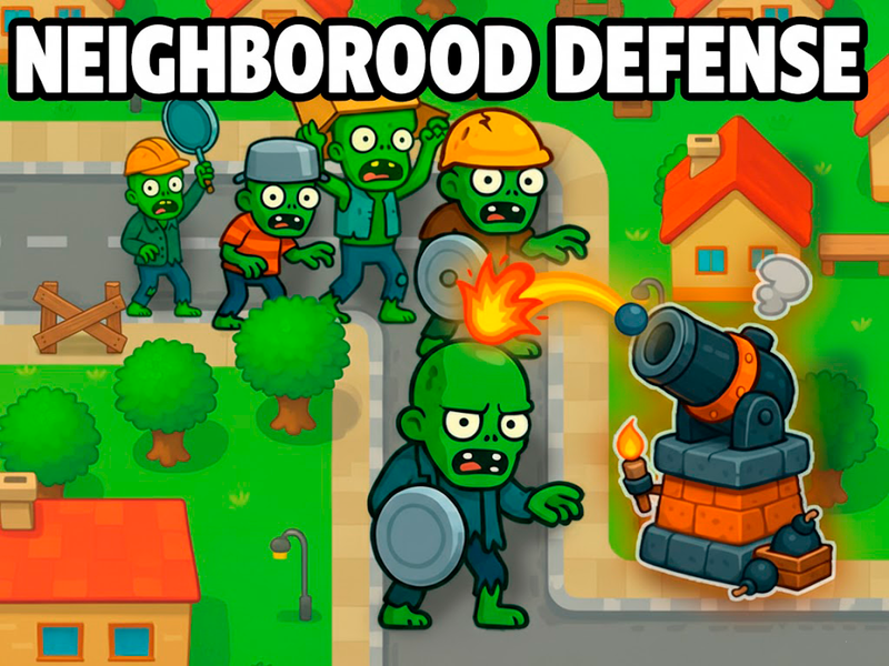 Neighborhood Defense 🕹️ Play online on SGameS