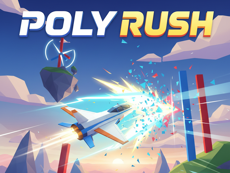 Poly Rush 🕹️ Play online on SGameS