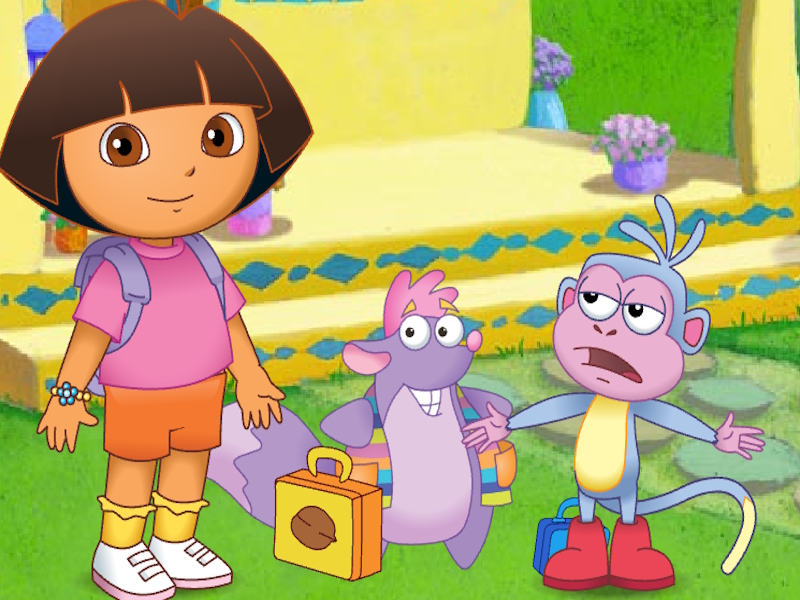 Dora The explorer Dora's First Day at School 🕹️ Play online on SGameS