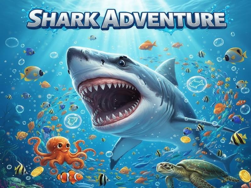Shark Adventure 🕹️ Play online on SGameS